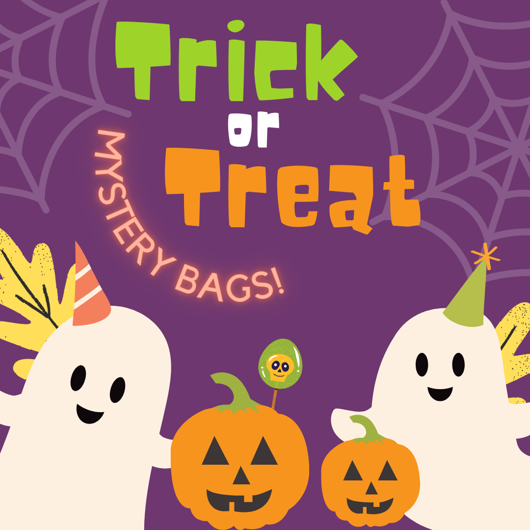 Trick or Treat Halloween Mystery Bags | Dazed Bat Artistry